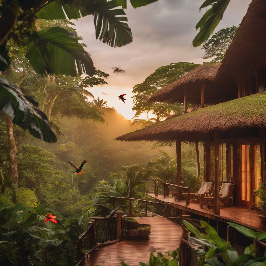 Die besten Vogelbeobachtungs-Lodges in Costa Rica - Hotel Rivel
